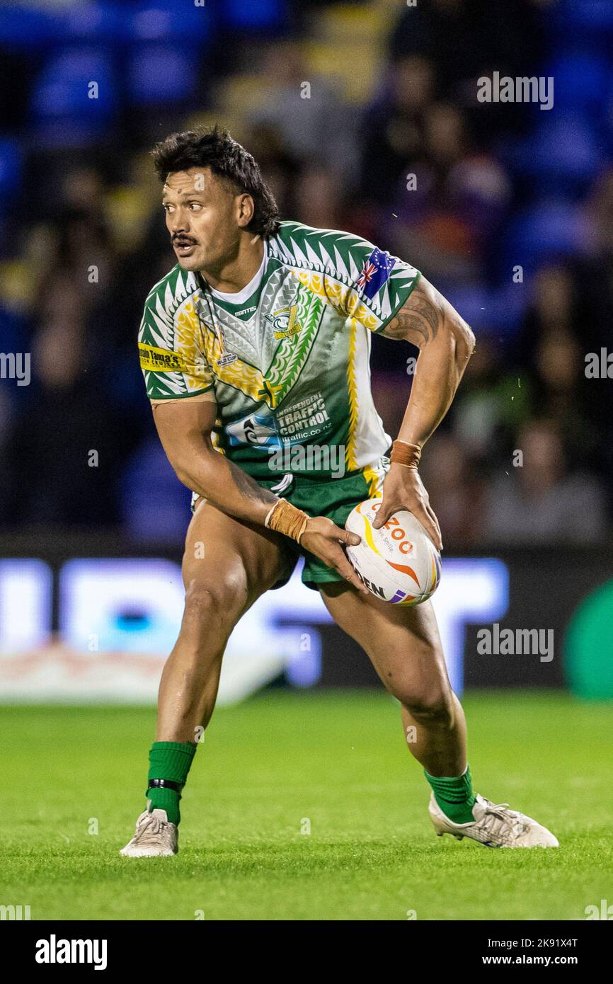 25th October 2022; Halliwell Jones Stadium, Warrington, England: Rugby ...
