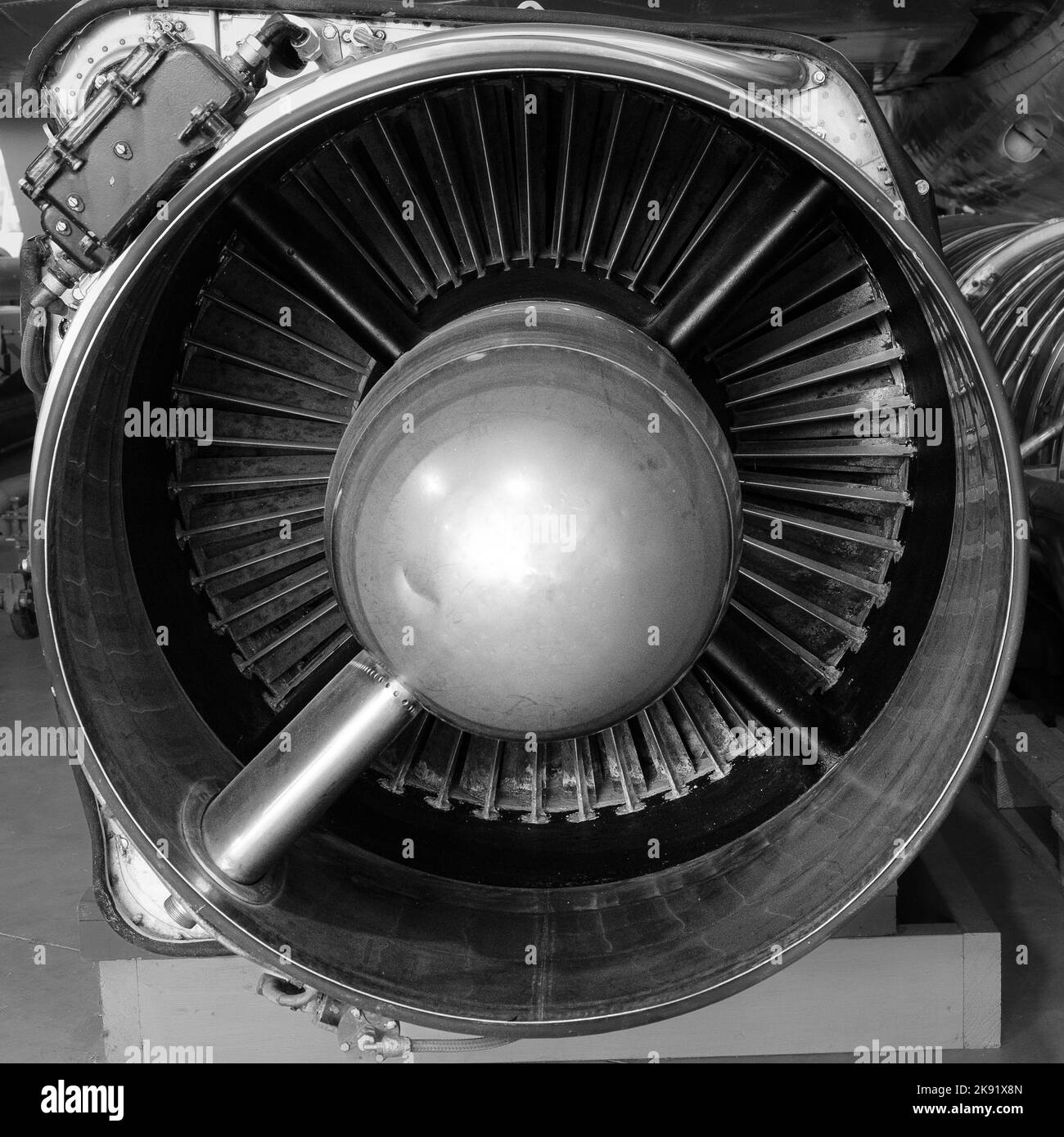 A Rolls Royce Sapphire jet engine @ the Jet Age Museum, Staverton ...