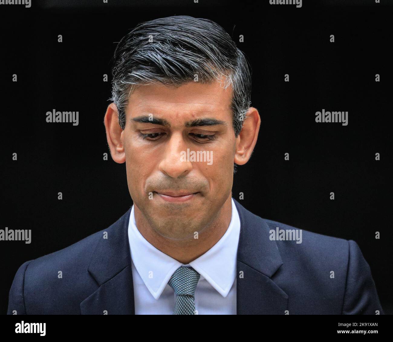 London Uk 25th Oct 2022 Rishi Sunak New British Prime Minister
