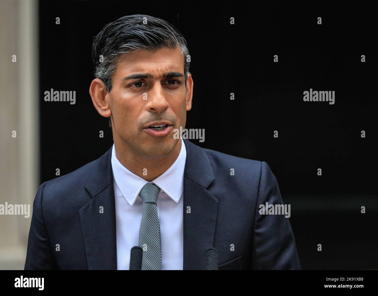 London, UK. 25th Oct, 2022. Rishi Sunak, new British Prime Minister ...
