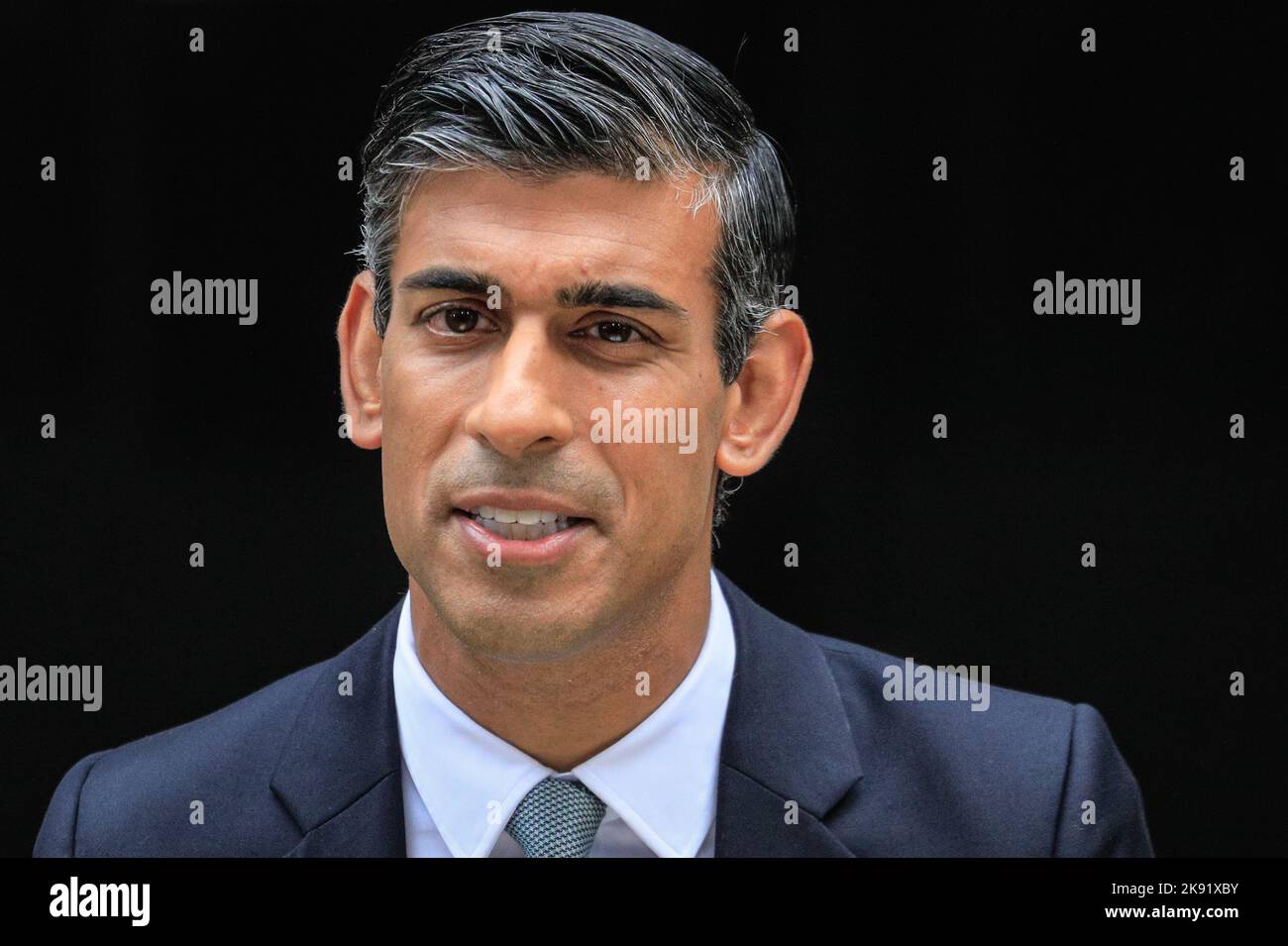 London Uk 25th Oct 2022 Rishi Sunak New British Prime Minister