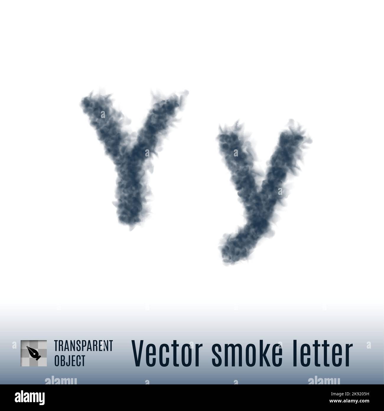 Letter y in smoke hi-res stock photography and images - Alamy