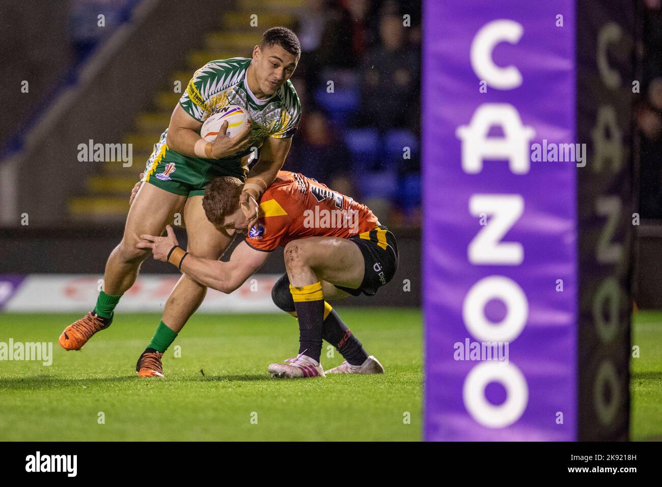25th October 2022; Halliwell Jones Stadium, Warrington, England: Rugby ...