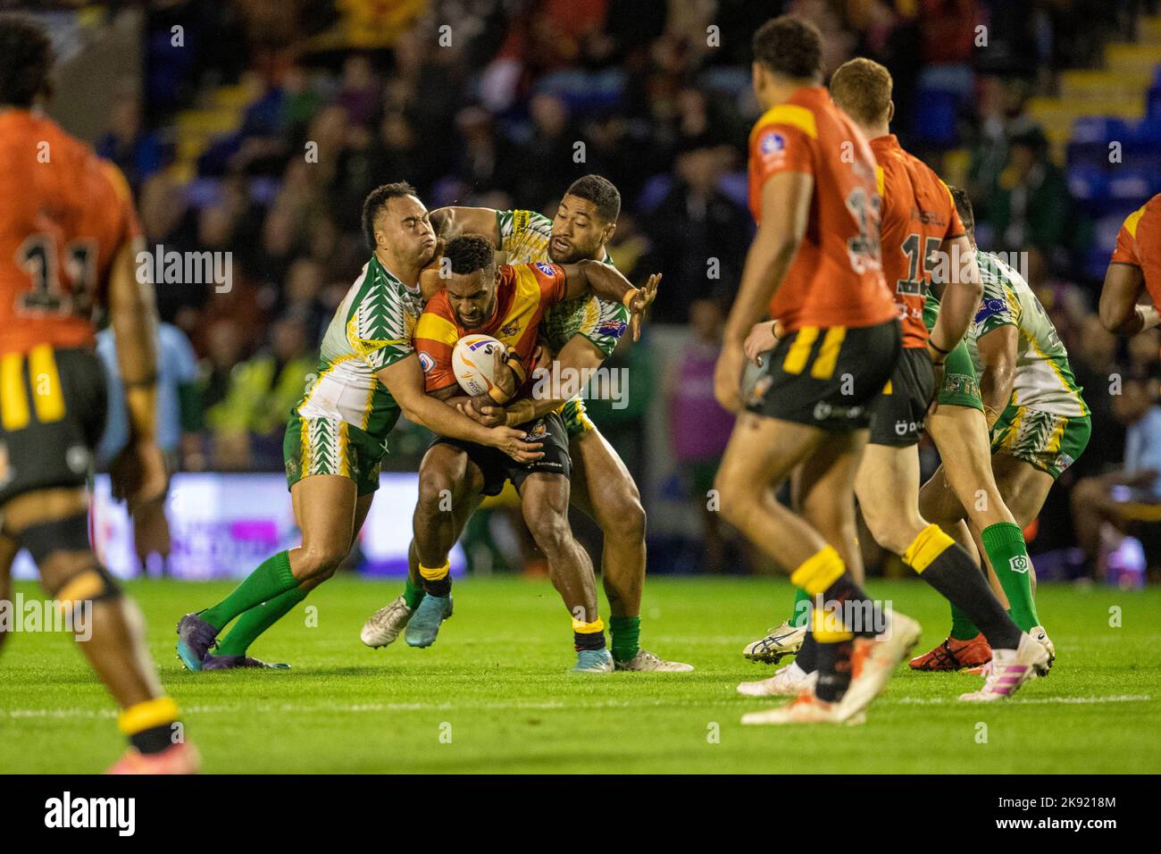 25th October 2022; Halliwell Jones Stadium, Warrington, England: Rugby ...