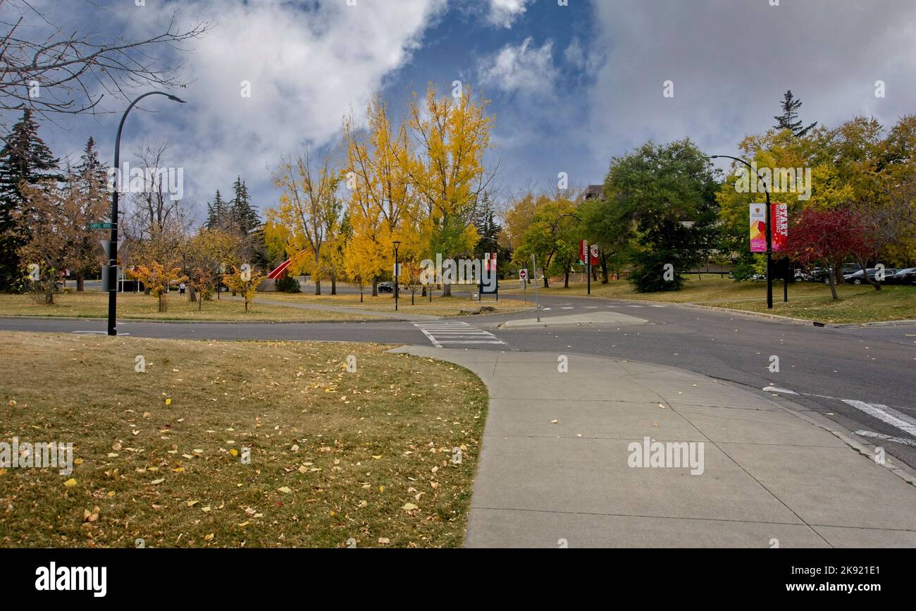 University of Calgary Alberta Stock Photo - Alamy