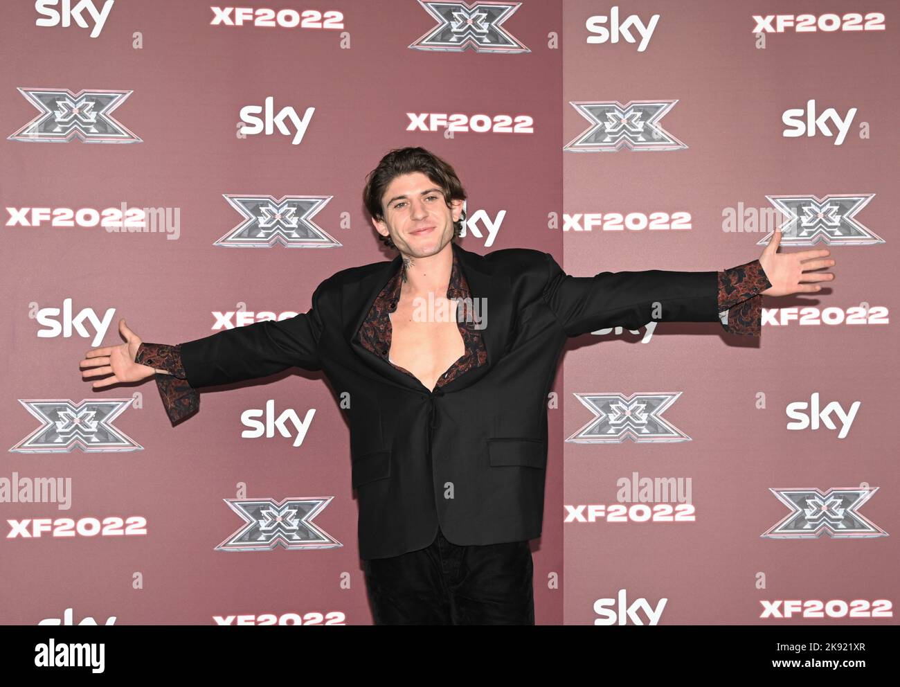 Milan, Italy. 25th Oct, 2022. I LIVE hosts the Francesca Michielin show ...