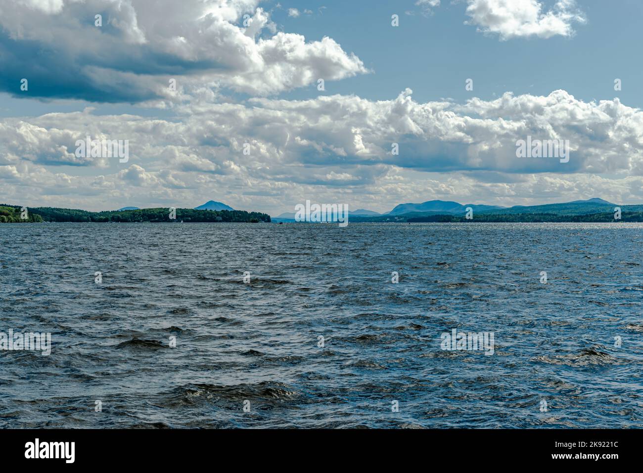 Lake Magog is a freshwater lake located in the Estrie region of Quebec ...