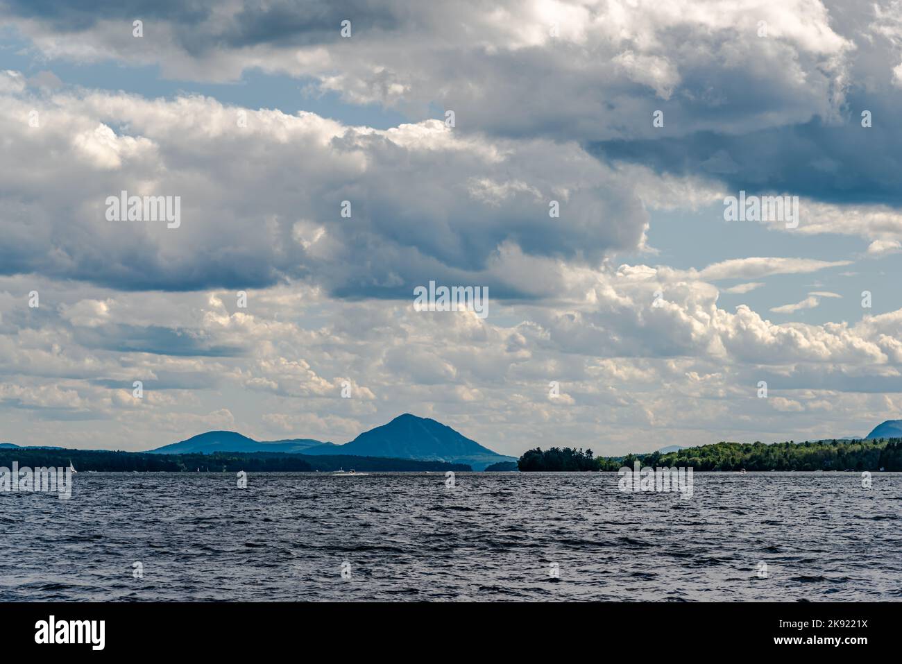 Lake Magog is a freshwater lake located in the Estrie region of Quebec ...