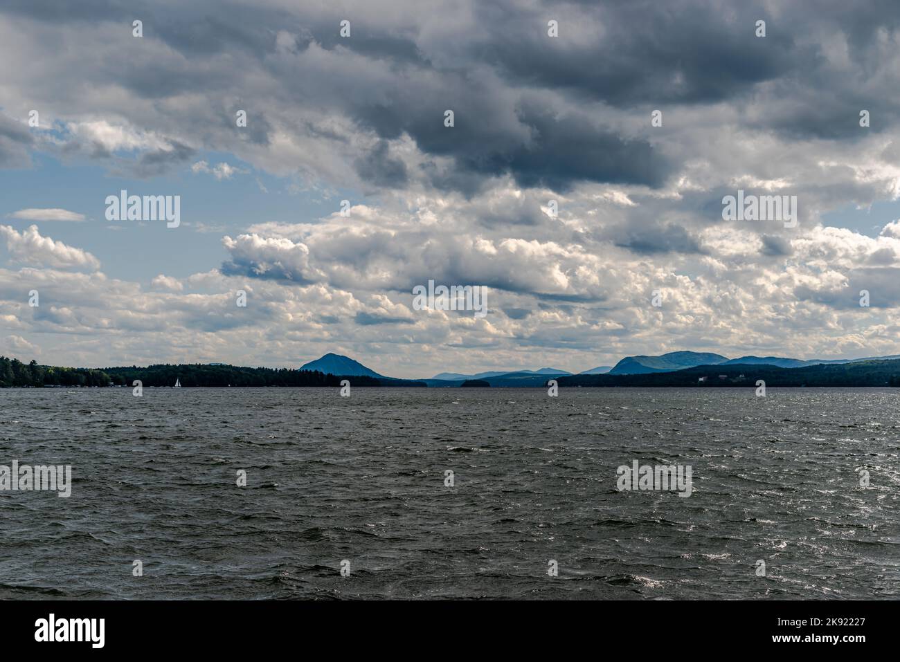 Lake Magog is a freshwater lake located in the Estrie region of Quebec ...
