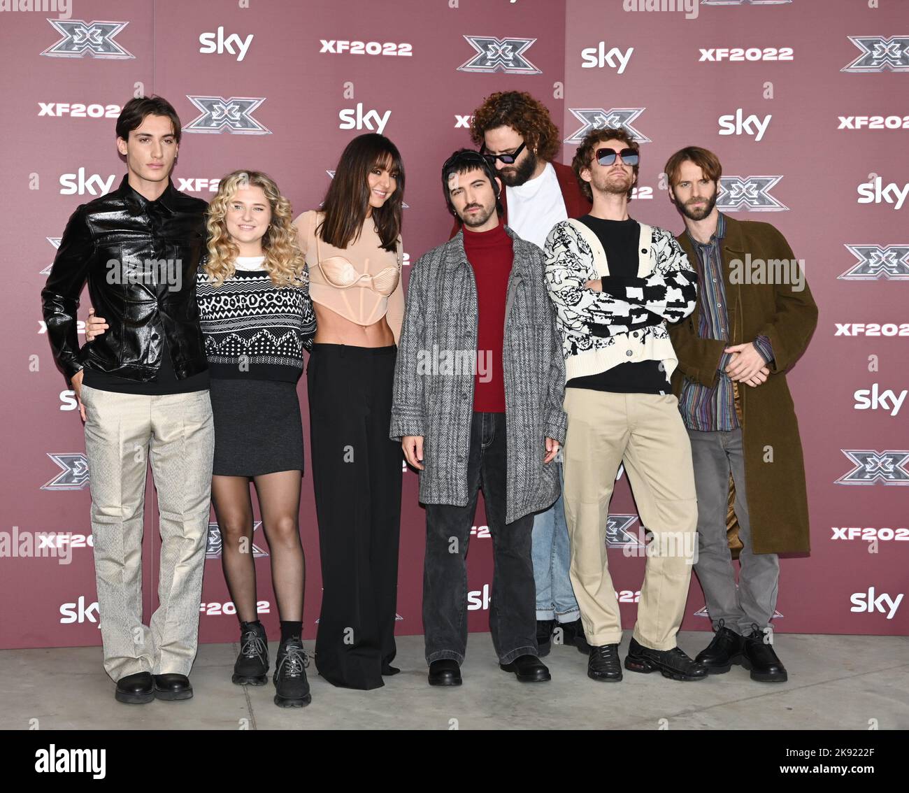 Milan, Italy. 25th Oct, 2022. I LIVE hosts the Francesca Michielin show ...