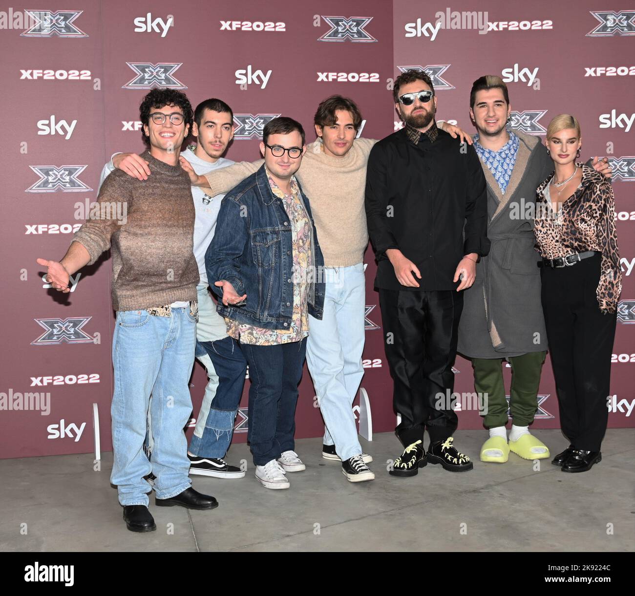 Milan, Italy X FACTOR 2022 - I LIVE hosts the Francesca Michielin show ...