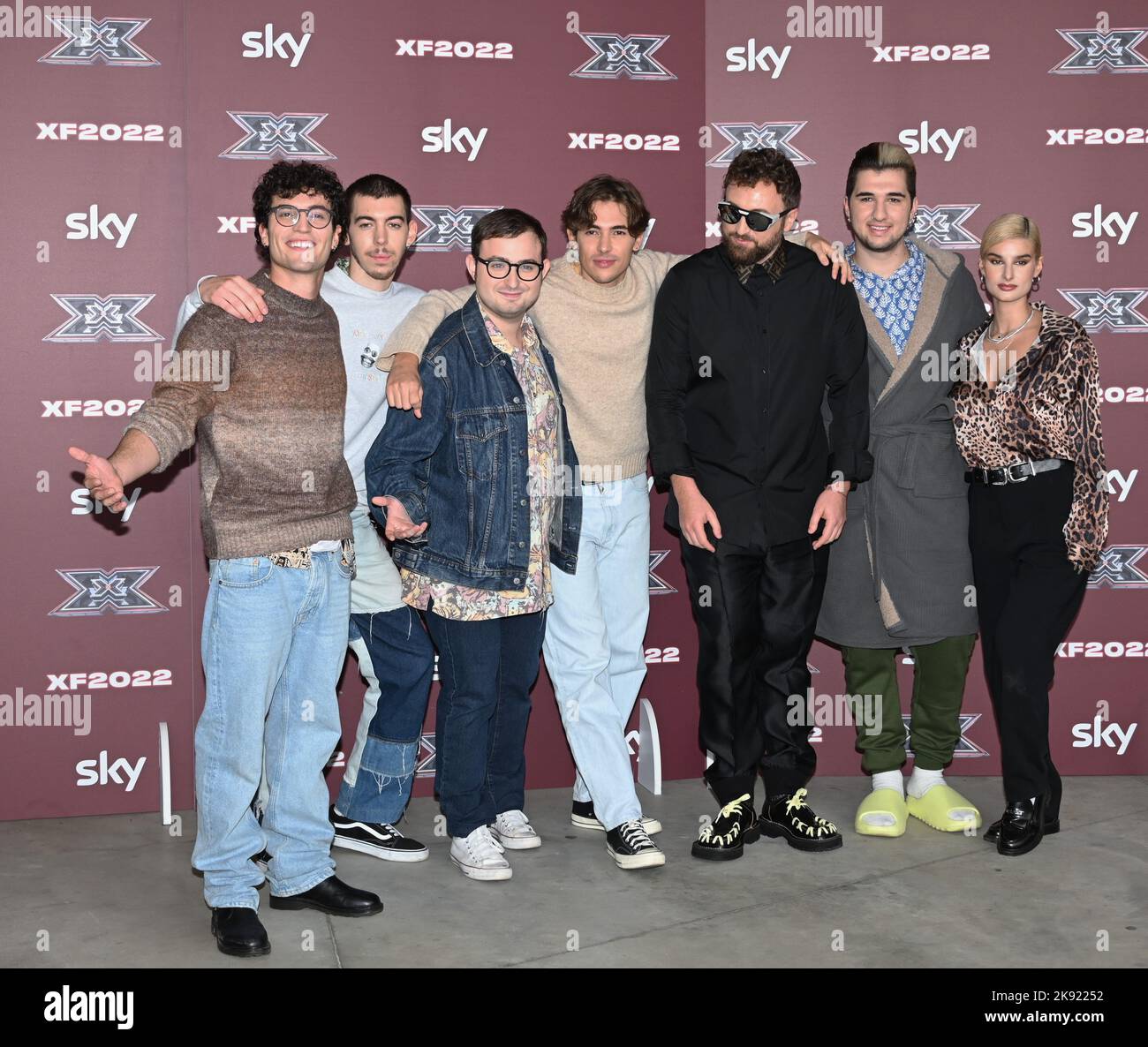 Milan, Italy X FACTOR 2022 - I LIVE hosts the Francesca Michielin show ...