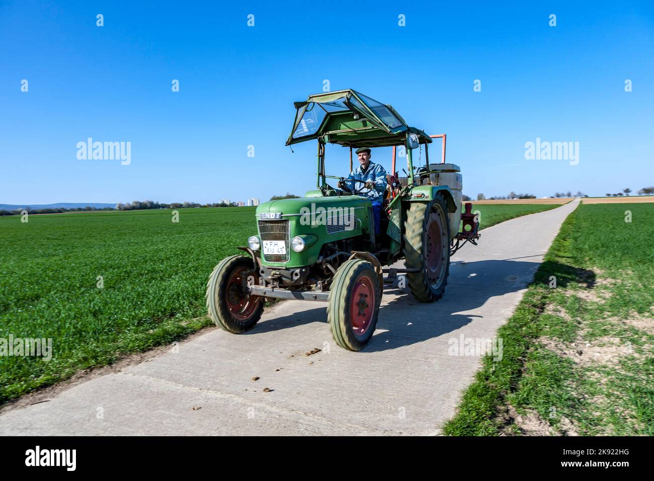 Old fendt machine hi-res stock photography and images - Alamy