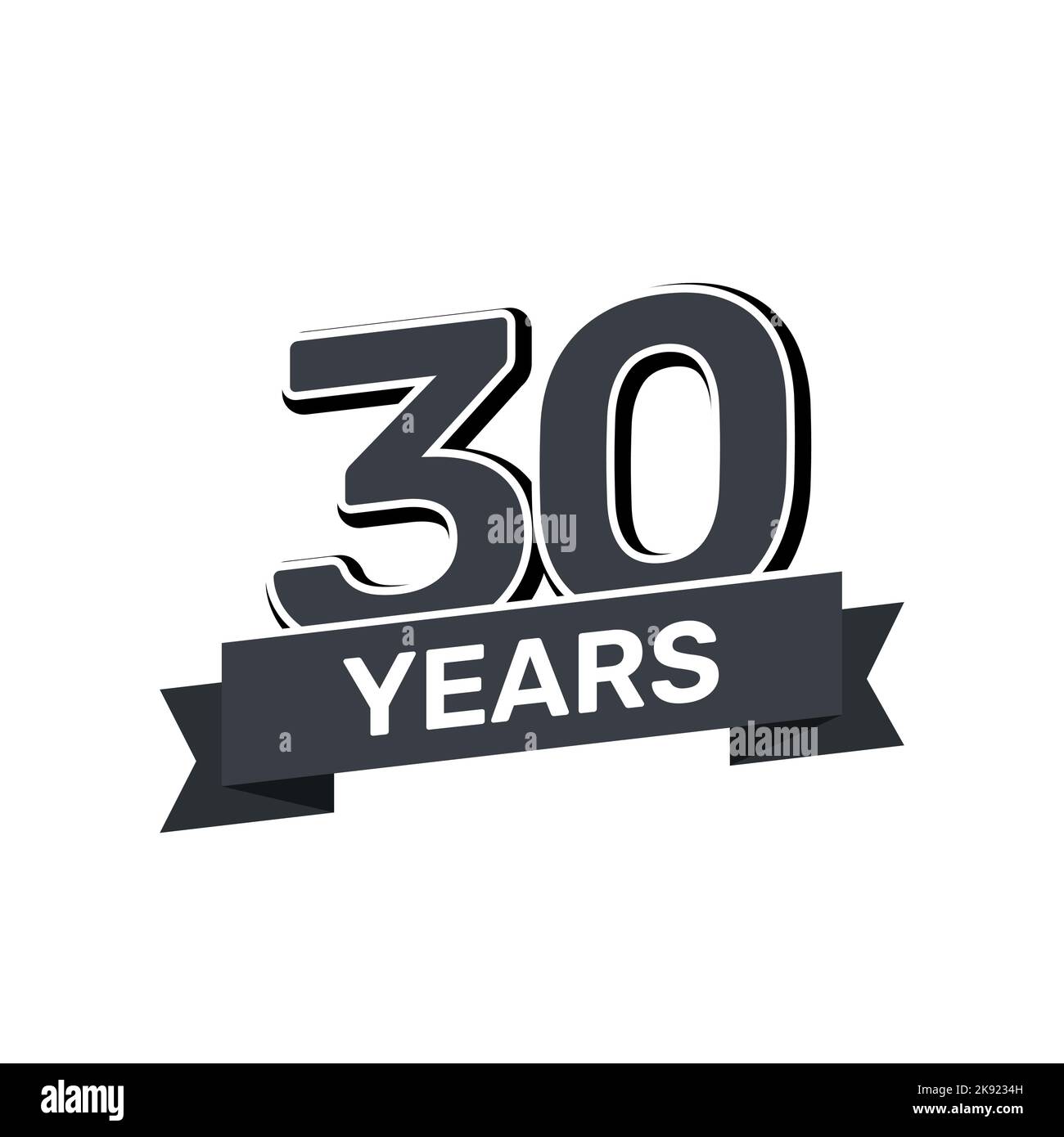 Happy 30th Anniversary Icons