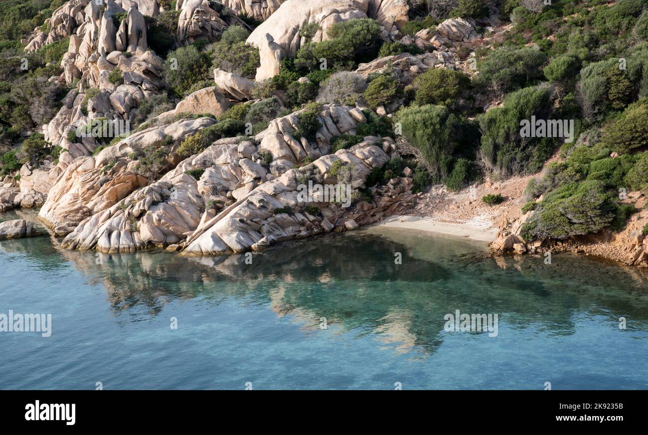 Cala Caprarese, isola Caprera, Sardegna, Italia Stock Photo - Alamy