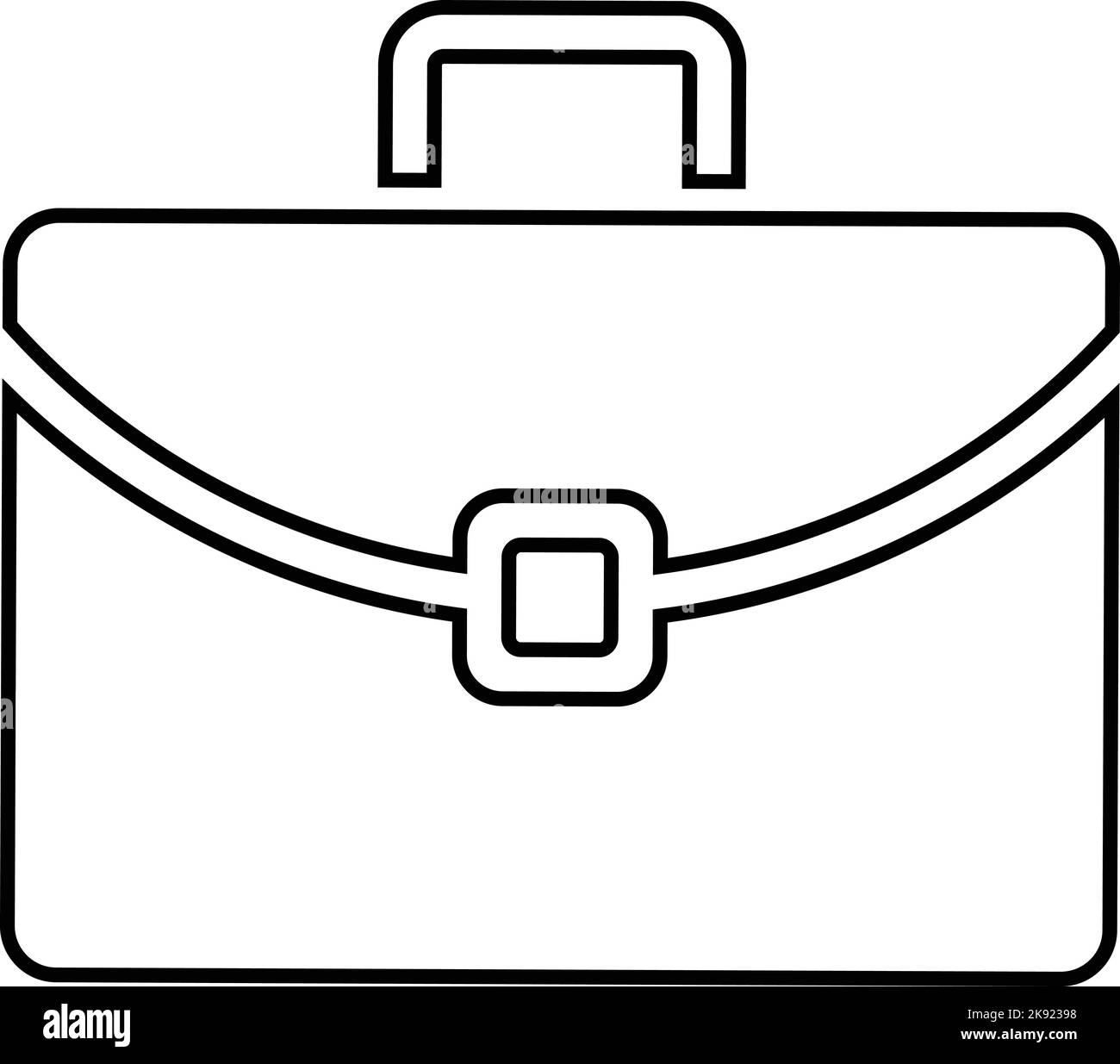 Bag suitcase work carry icon Stock Vector Image & Art - Alamy