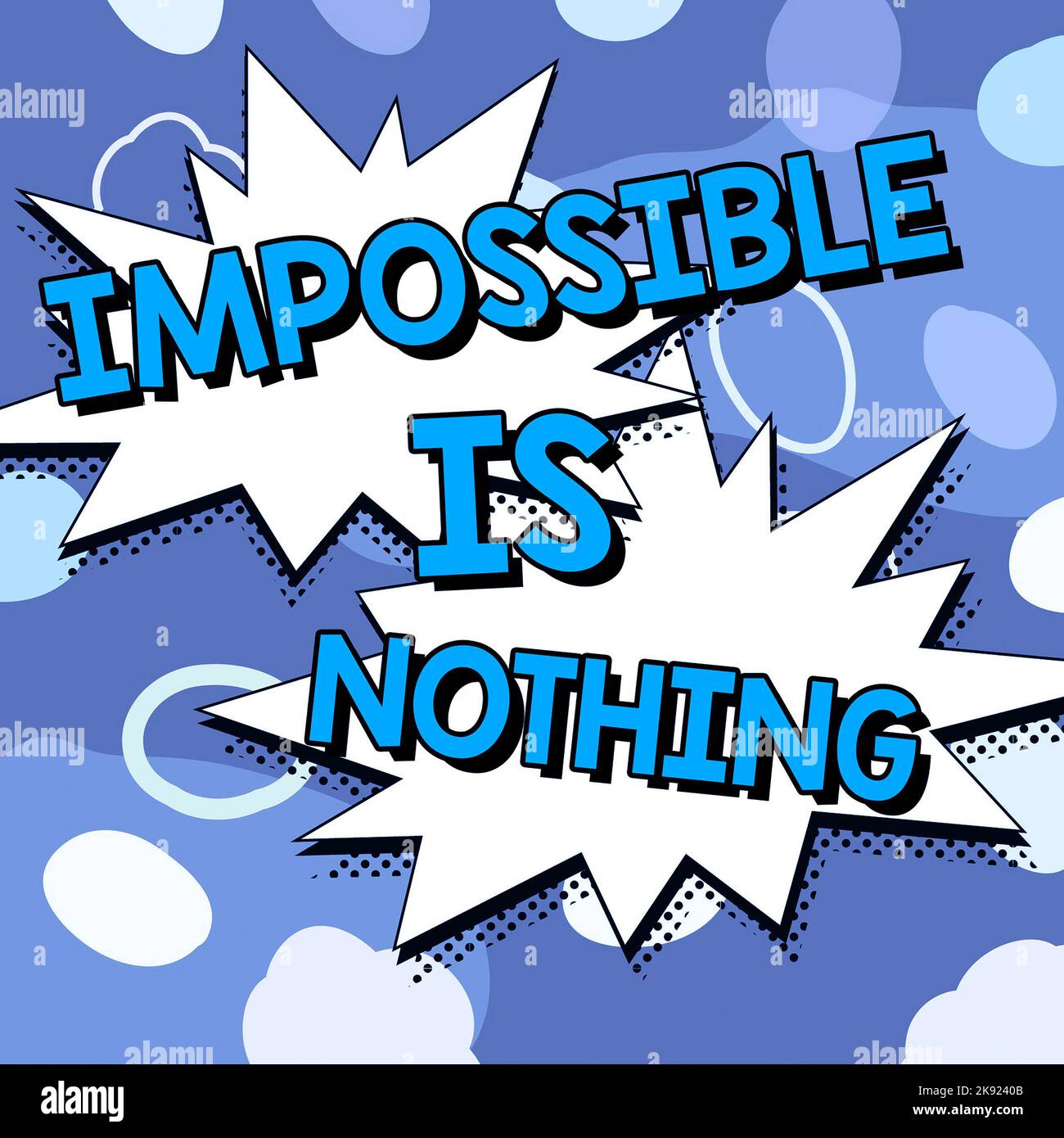 Text caption presenting Impossible Is Nothing. Business overview ...