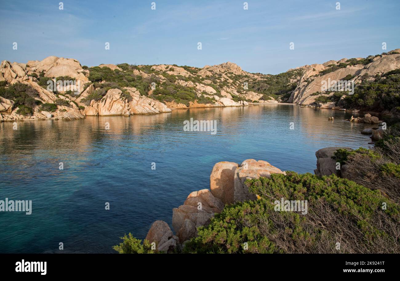 Cala Caprarese, isola Caprera, Sardegna, Italia Stock Photo - Alamy