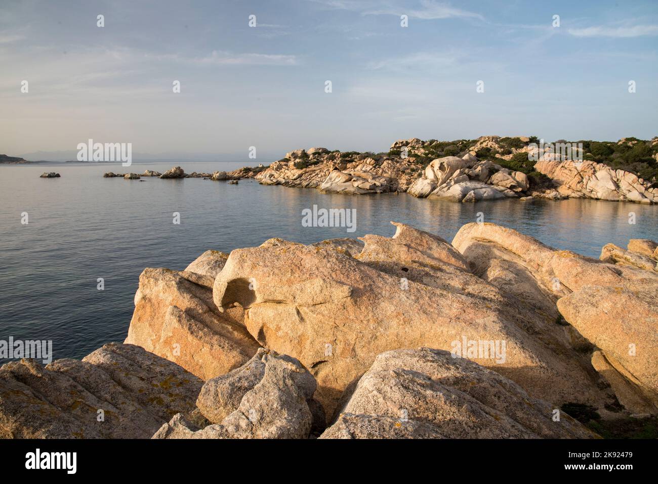 Cala Caprarese, isola Caprera, Sardegna, Italia Stock Photo - Alamy