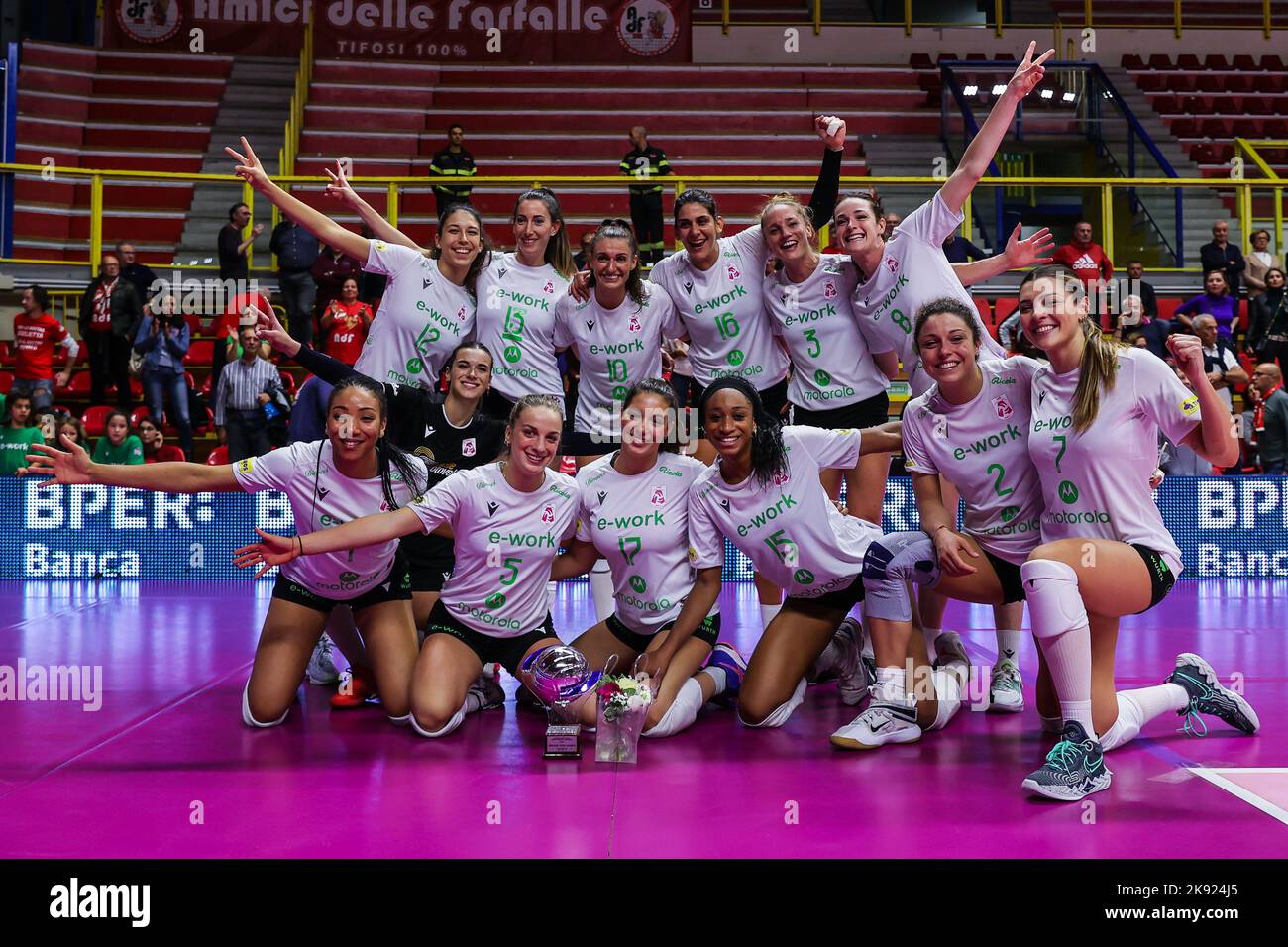 UYBA Unet E-Work Busto Arsizio team during the Trofeo Mimmo Fusco 2022 ...