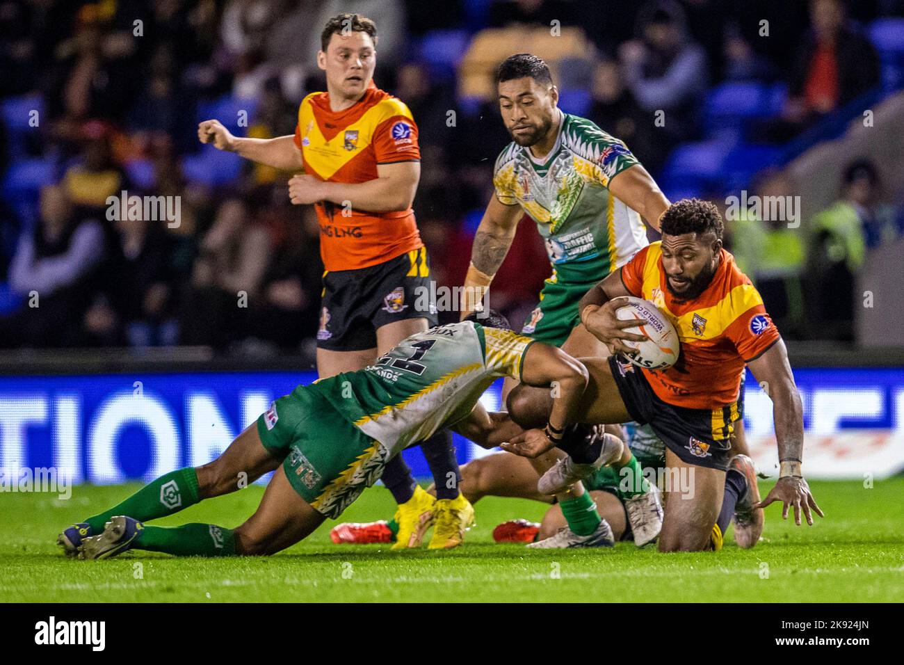 25th October 2022; Halliwell Jones Stadium, Warrington, England: Rugby ...