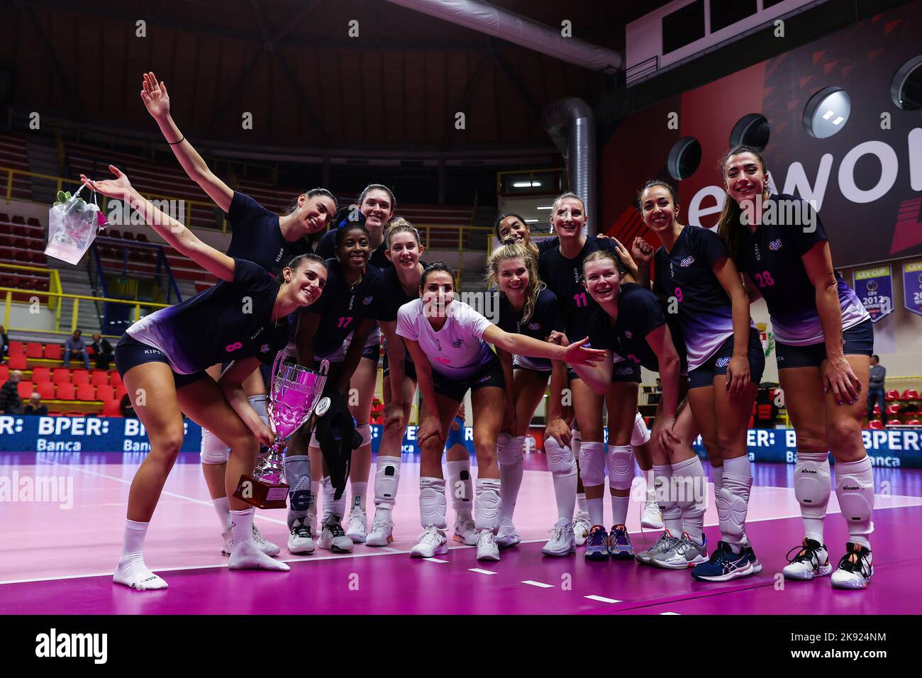 Vero Volley Milano team during the Trofeo Mimmo Fusco 2022 at E-Work ...