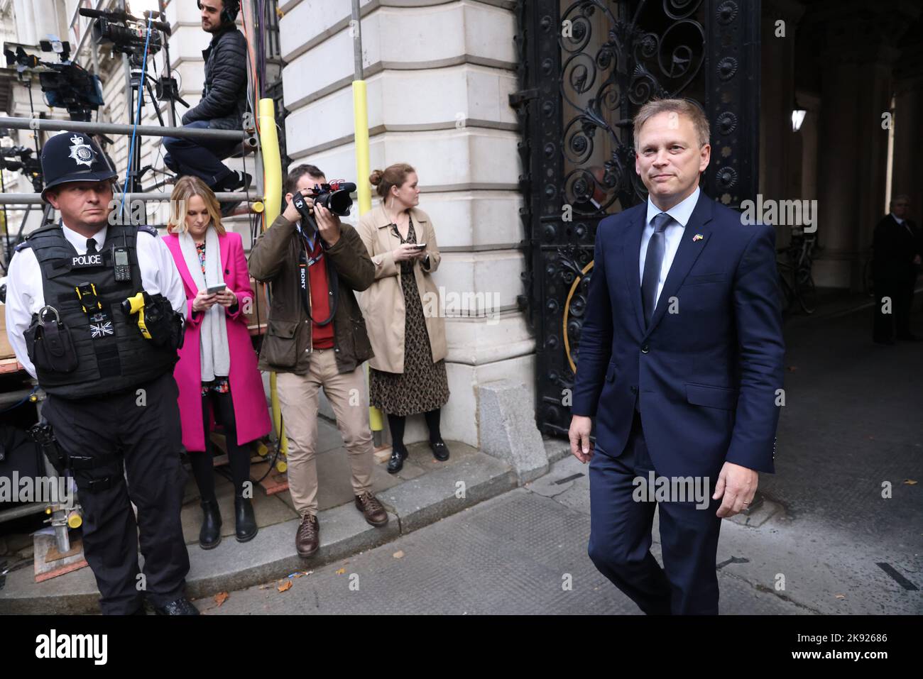 PHOTO:JEFF GILBERT 25th October 2022 Downing Street, London, UK ...