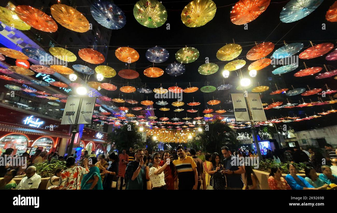 Diwali celebrations in mumbai hi-res stock photography and images - Alamy