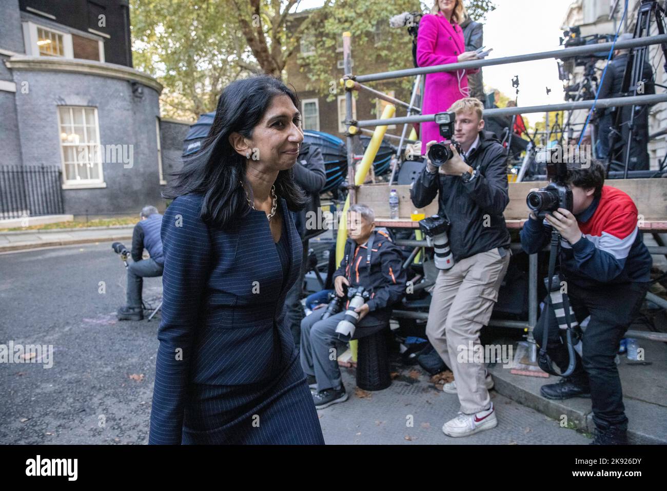 PHOTO:JEFF GILBERT 25th October 2022 Downing Street, London, UK ...