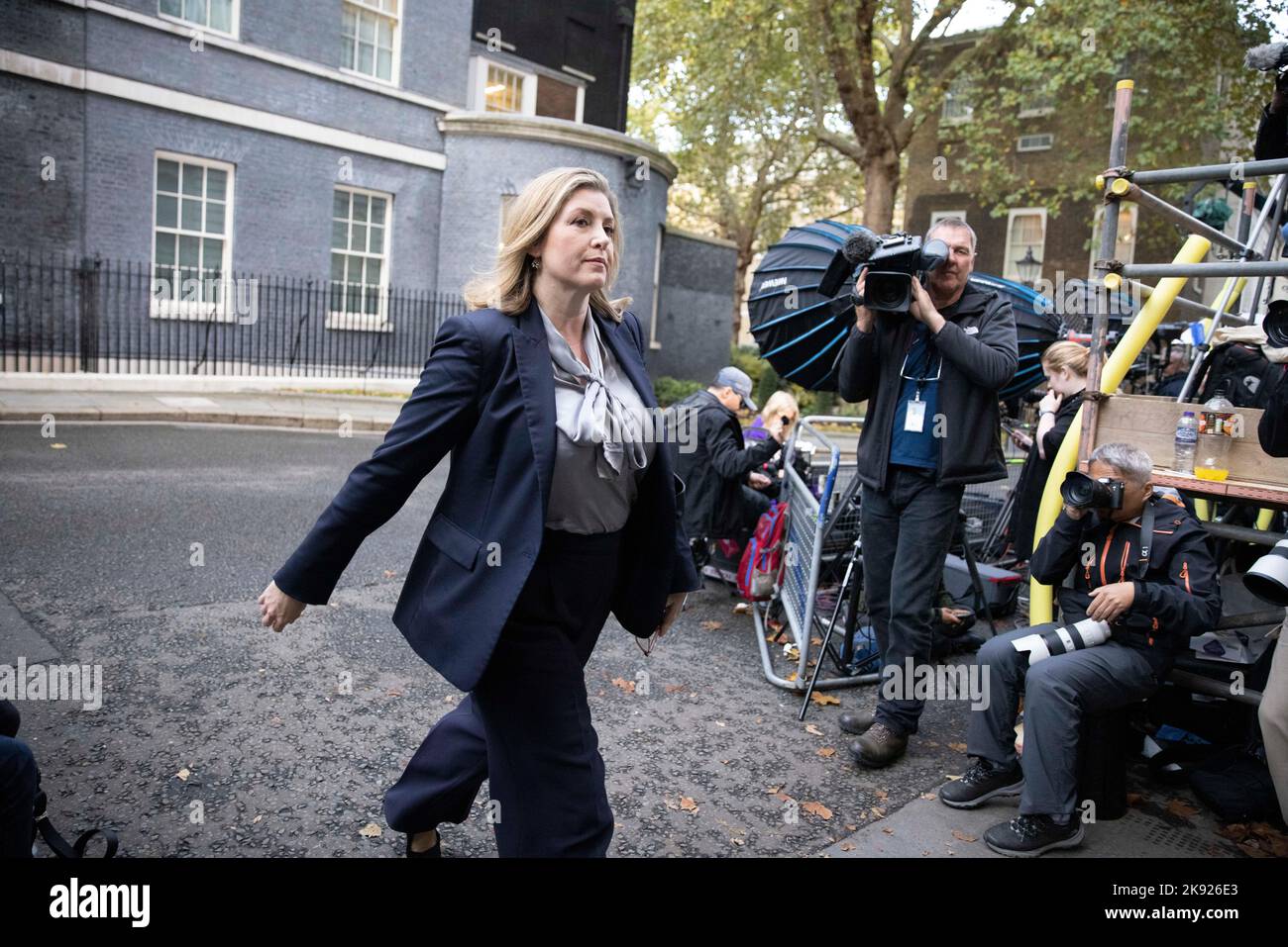 PHOTO:JEFF GILBERT 25th October 2022 Downing Street, London, UK ...