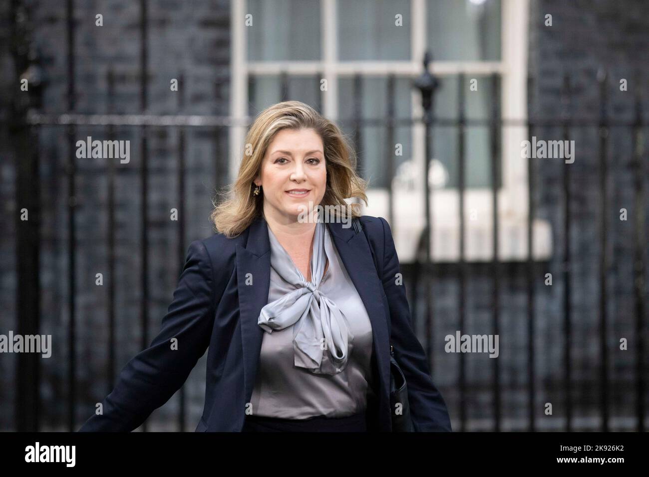 PHOTO:JEFF GILBERT 25th October 2022 Downing Street, London, UK Penny ...