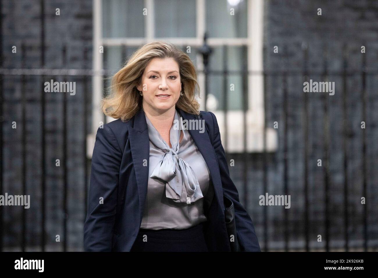 PHOTO:JEFF GILBERT 25th October 2022 Downing Street, London, UK Penny ...
