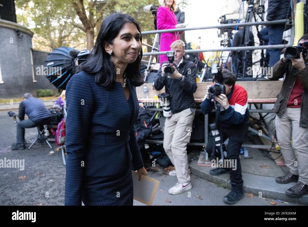 PHOTO:JEFF GILBERT 25th October 2022 Downing Street, London, UK ...