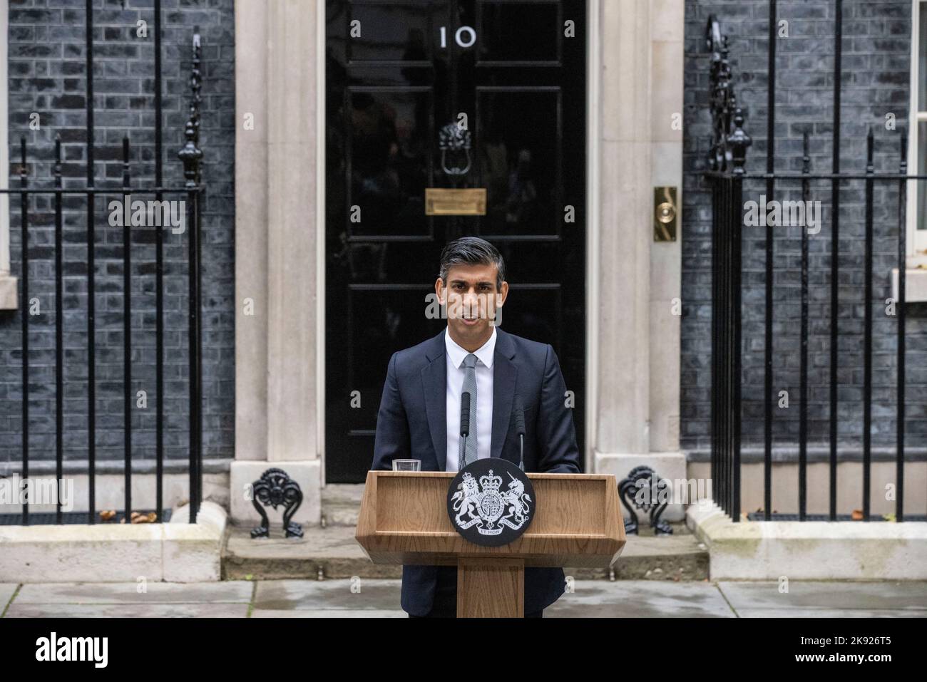 PHOTO:JEFF GILBERT 25th October 2022 Downing Street, London, UK Rishi ...