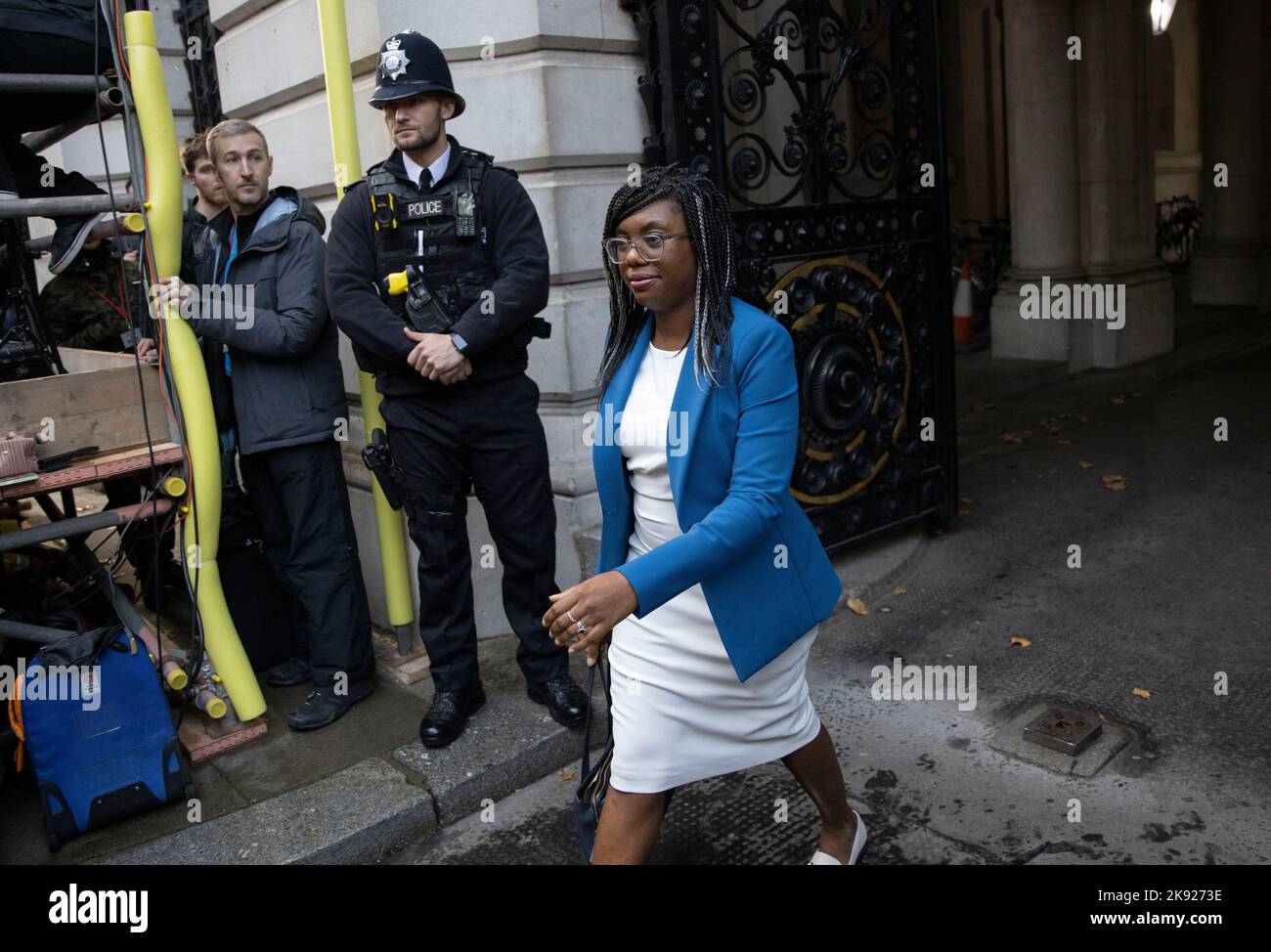 PHOTO:JEFF GILBERT 25th October 2022 Downing Street, London, UK Kemi ...