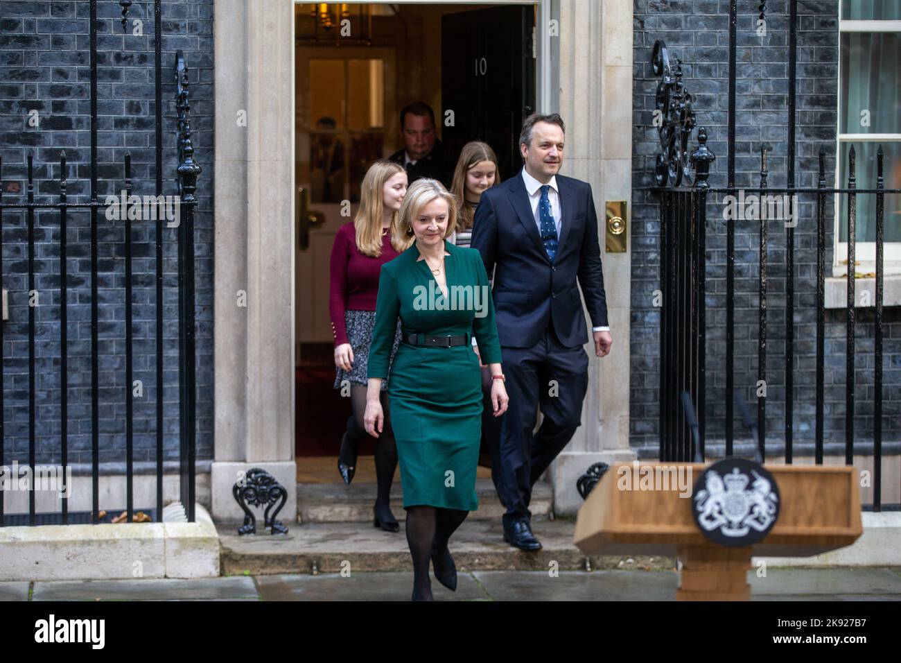 London, England, UK. 25th Oct, 2022. daughter, UK Prime Minister LIZ ...