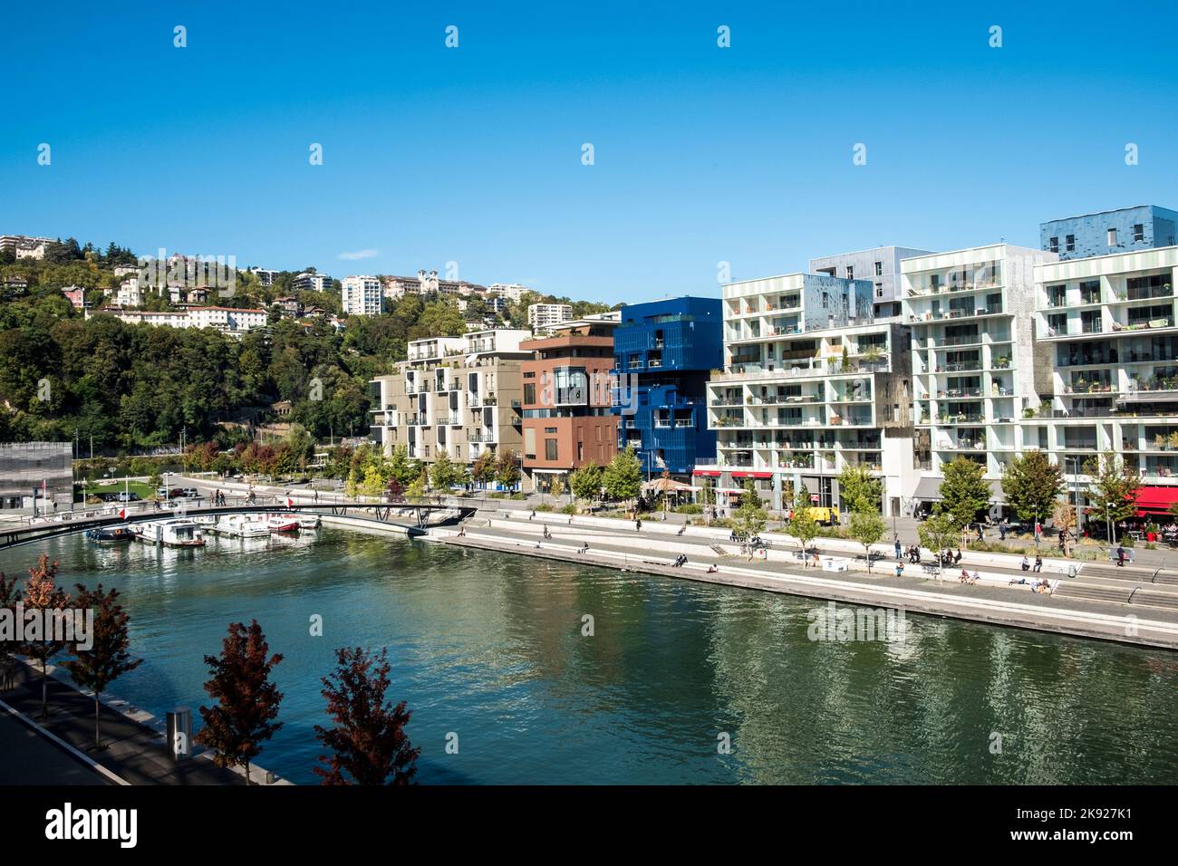 New architecture lyon confluence hi-res stock photography and images ...