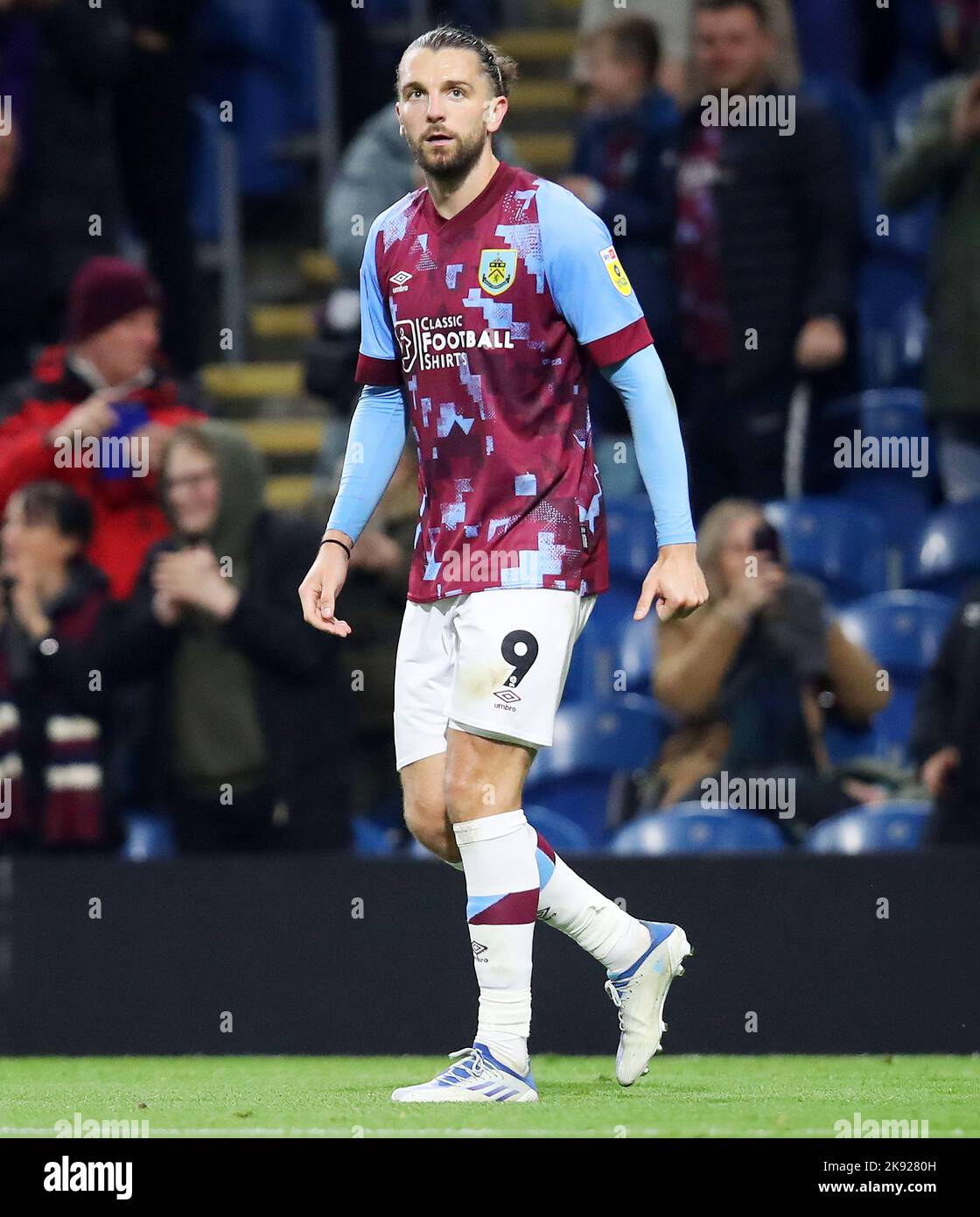 Burnley, England, 25th October 2022. Jay Rodriguez of Burnley ...