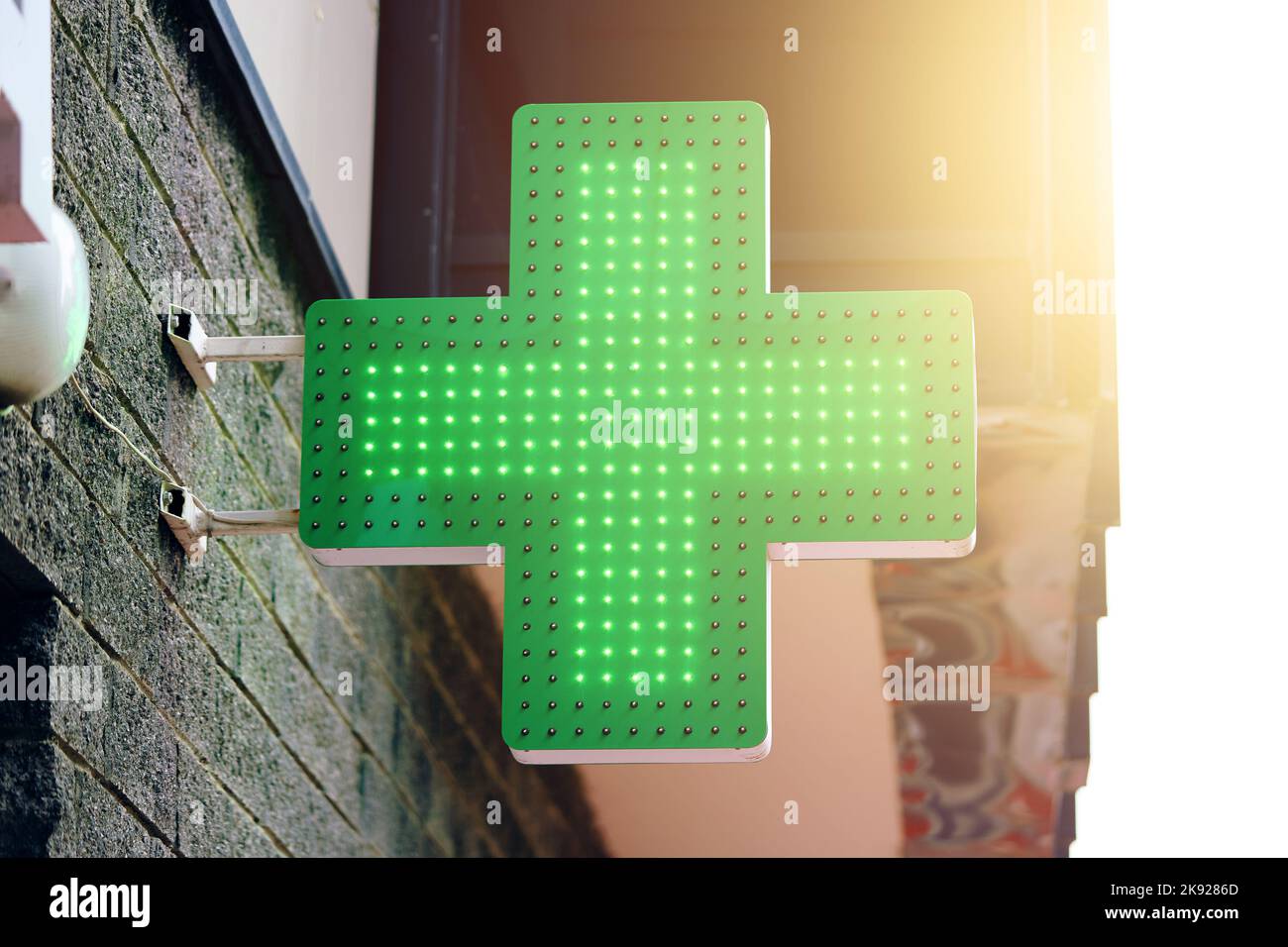 Illuminated drugstore sign hi-res stock photography and images - Alamy