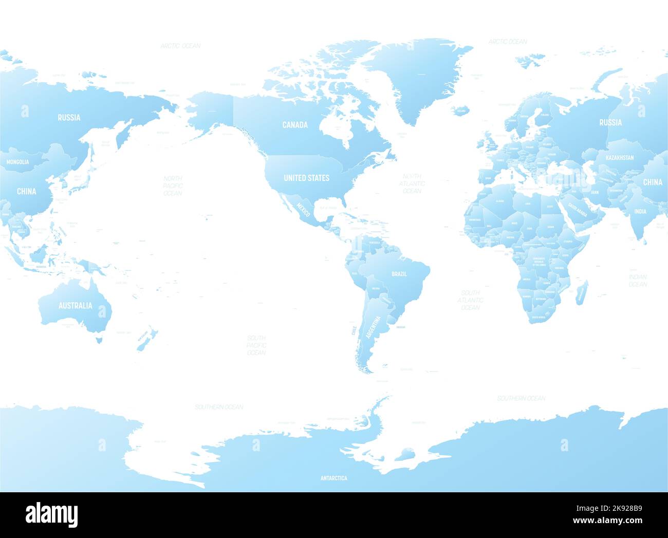 World detailed political map with lables Stock Vector Image & Art - Alamy