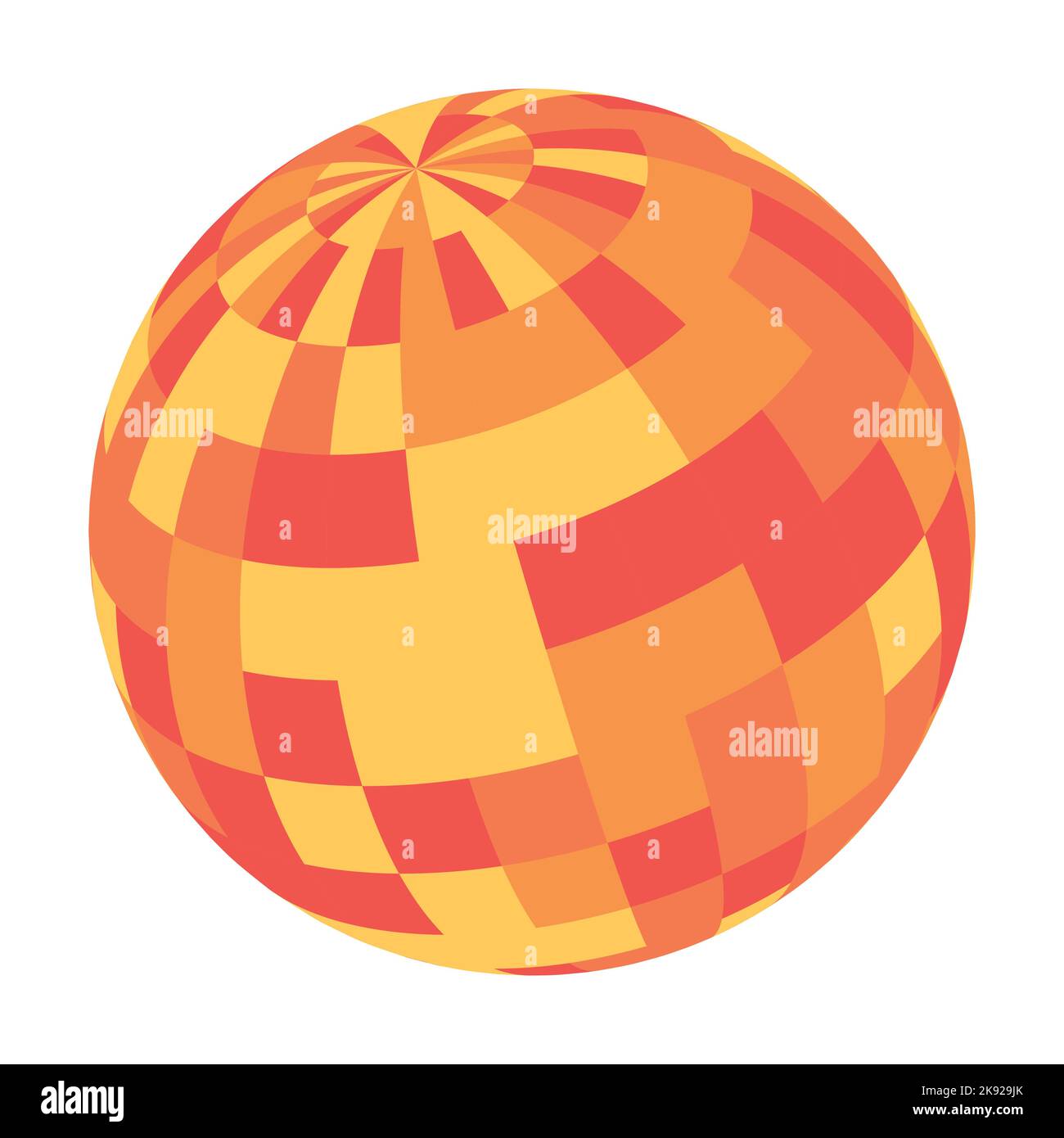 Orange sphere Stock Vector Images - Alamy