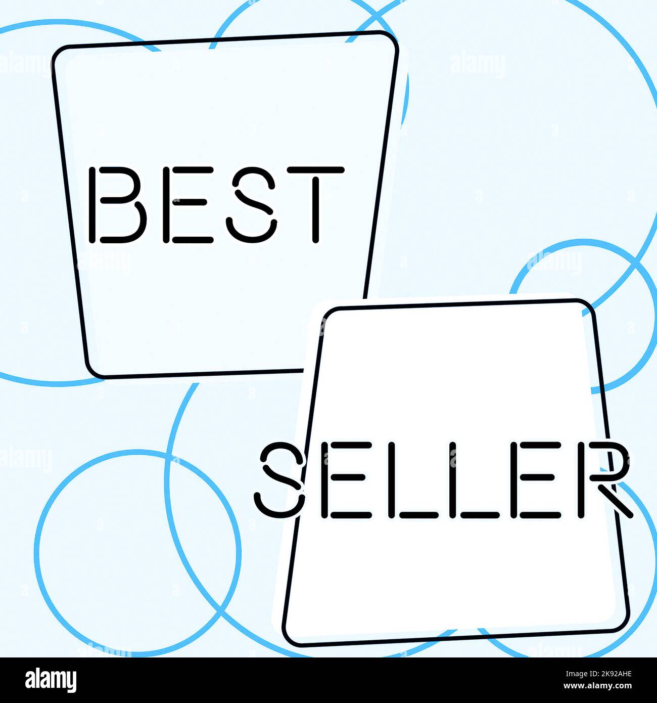 Sign displaying Best Seller. Conceptual photo a highlypurchased ...