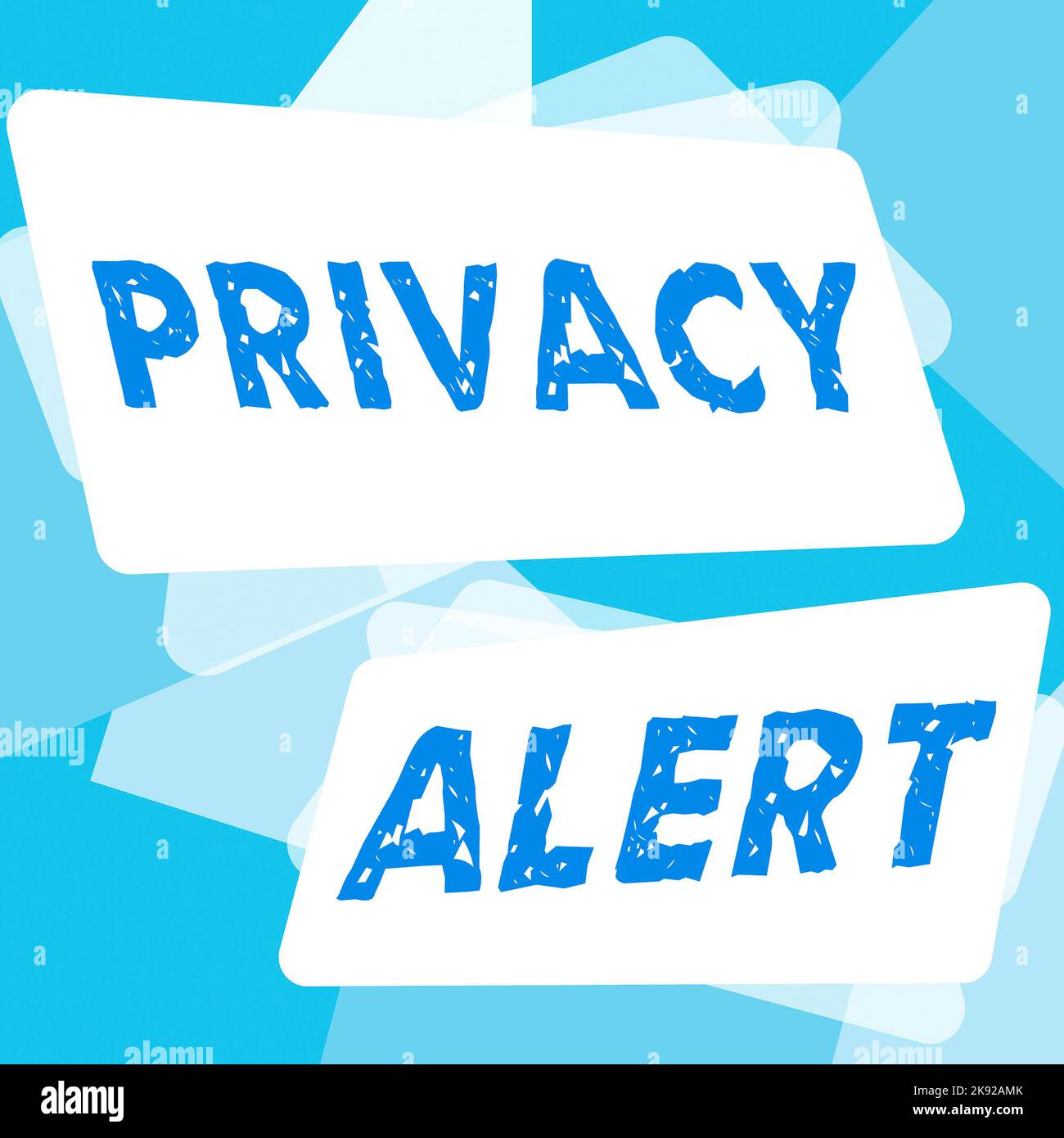 Text showing inspiration Privacy Alert. Business concept warns the user ...