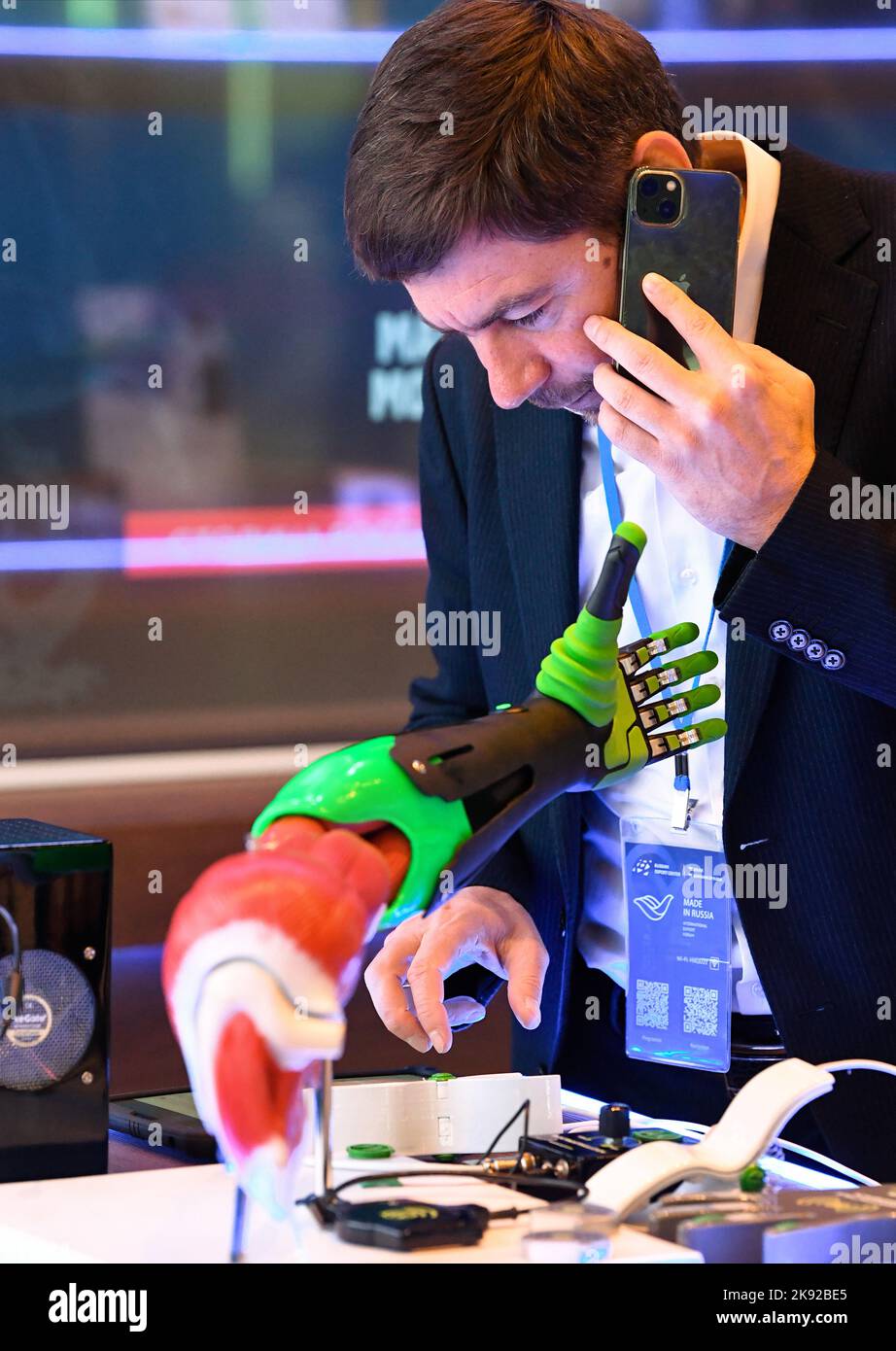 20.10.2022 Russia, Moscow Photo credit: Dmitry Dukhanin/Kommersant/Sipa ...