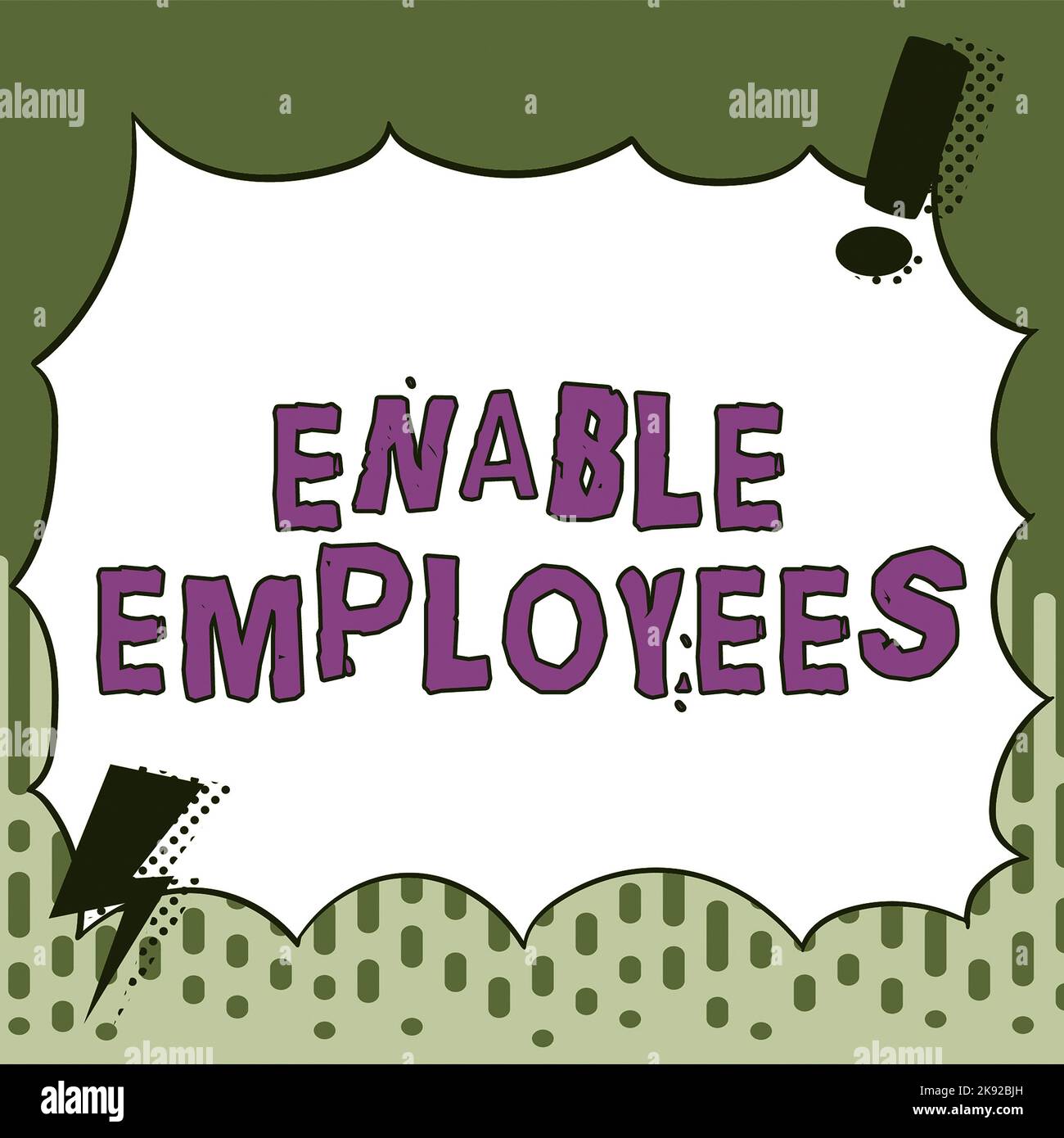 Hand writing sign Enable Employees. Concept meaning jobs that ... Hand writing sign Enable Employees. Concept meaning jobs that ...
