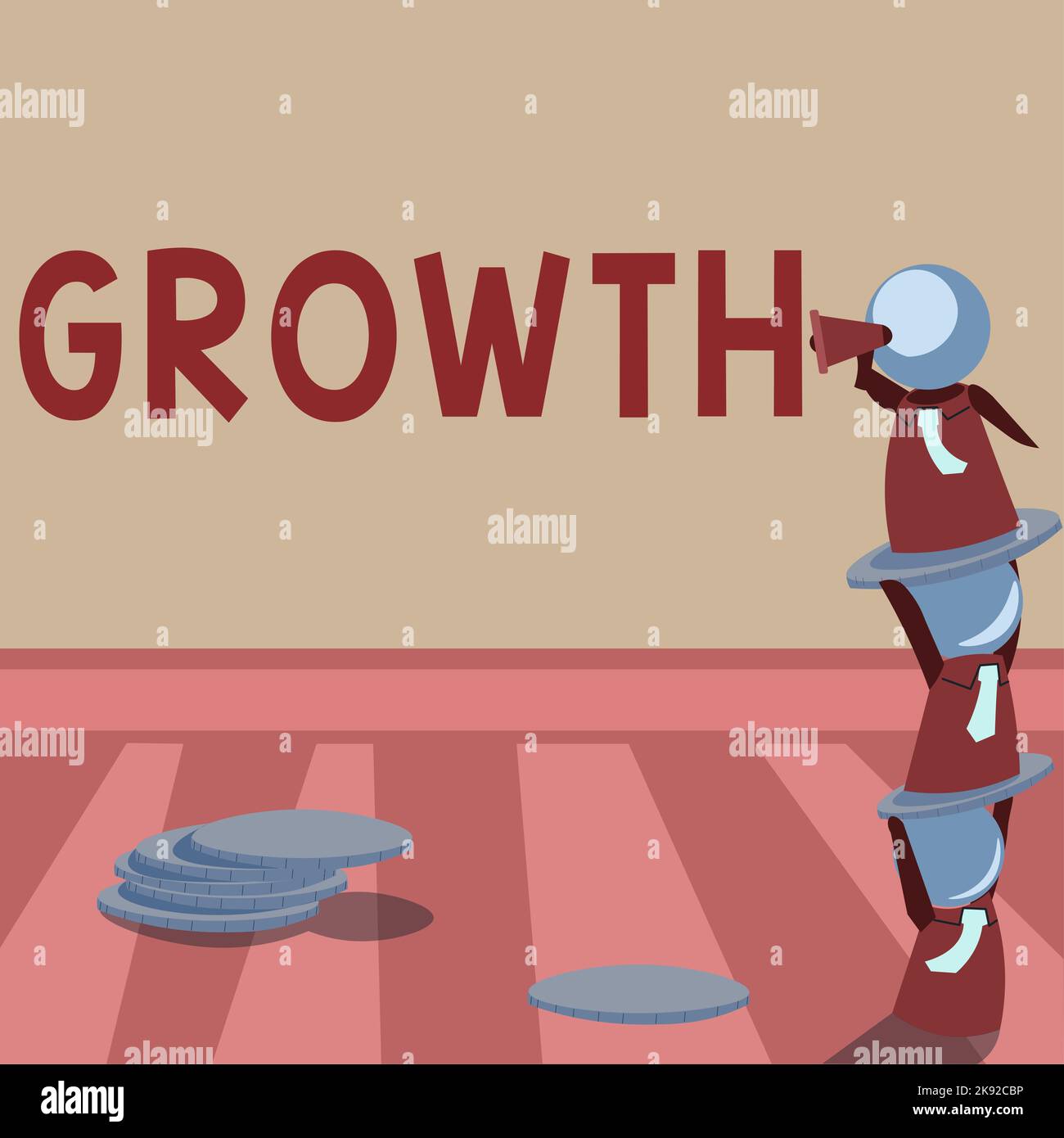 Text caption presenting Growth. Internet Concept progressive ... Text caption presenting Growth. Internet Concept progressive ...