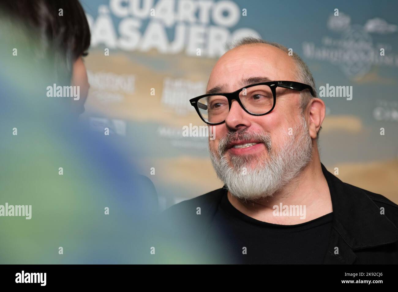 Madrid, Spain. 25th Oct, 2022. Alex de la Iglesia attends the premiere ...