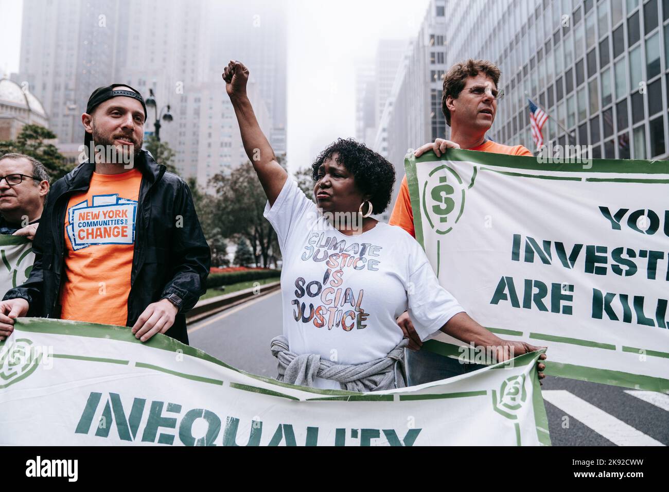 Sonia and other activists from a coalition of environmental ...