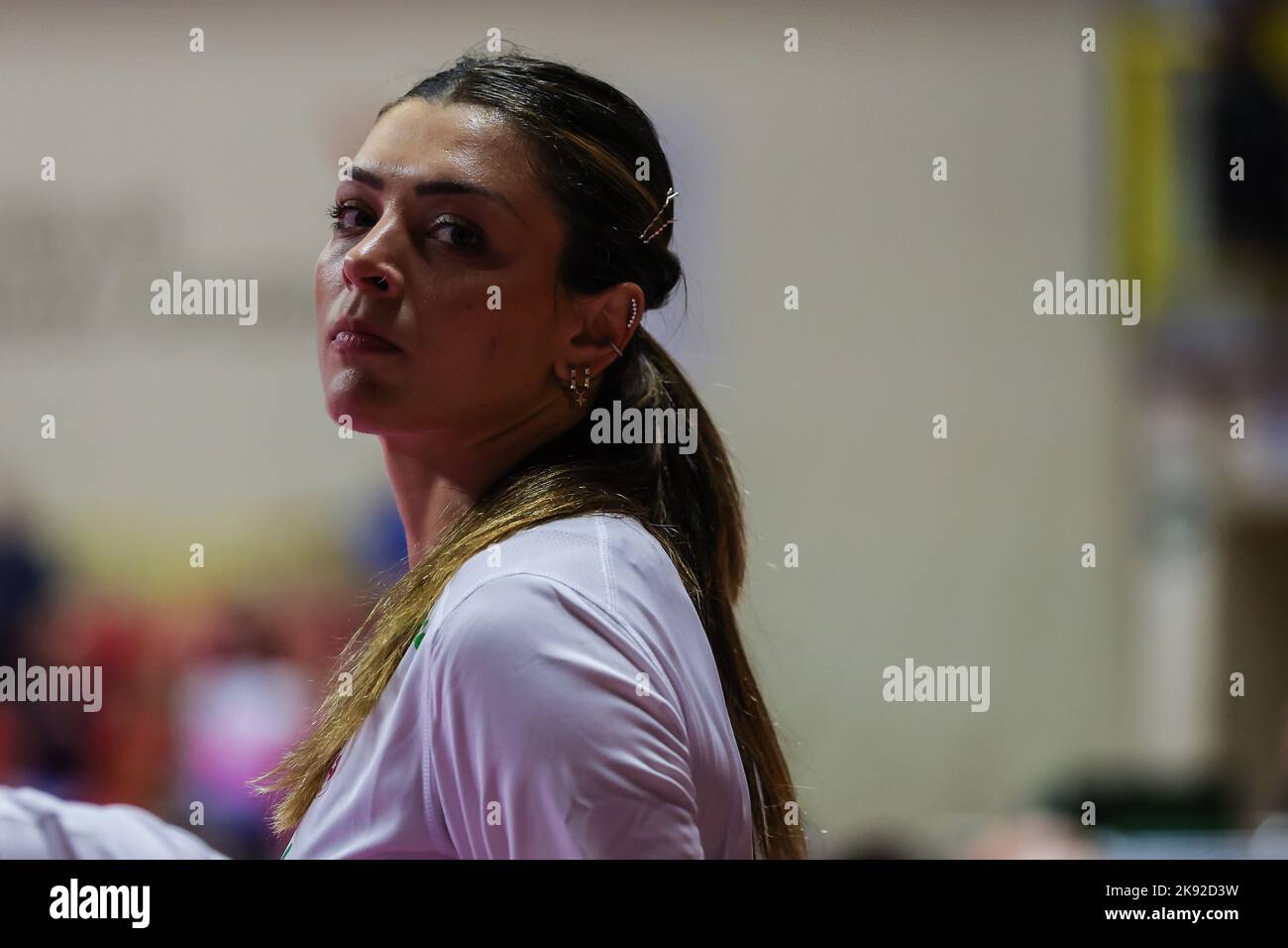 Rosamaria Montibeller #7 of UYBA Unet E-Work Busto Arsizio during the ...
