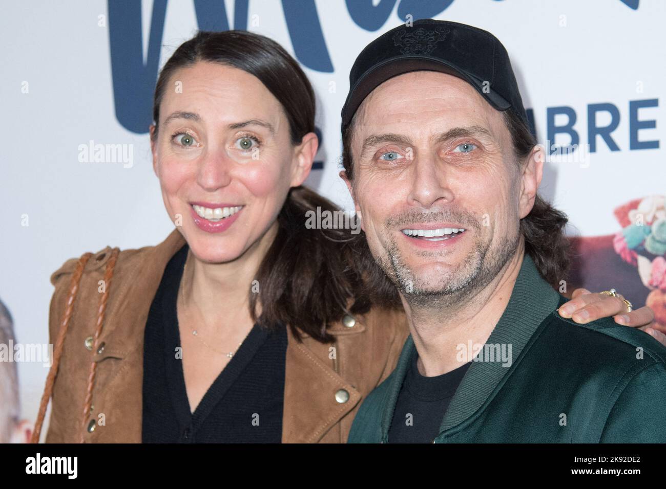 Paris, France, October 25, 2022. Rebecca Leffler and guest attending ...